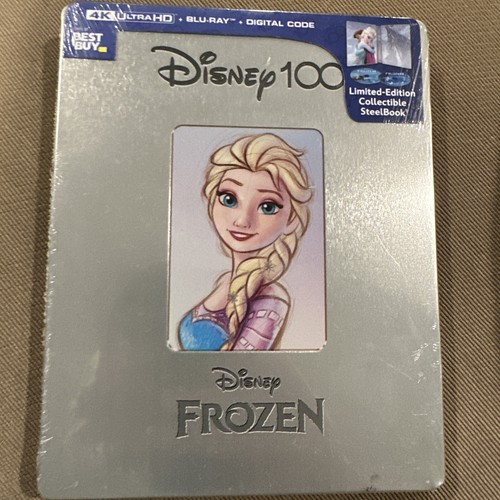 Frozen 100th Anniversary Steelbook (4K UHD+Blu-ray+Digital) Factory ...