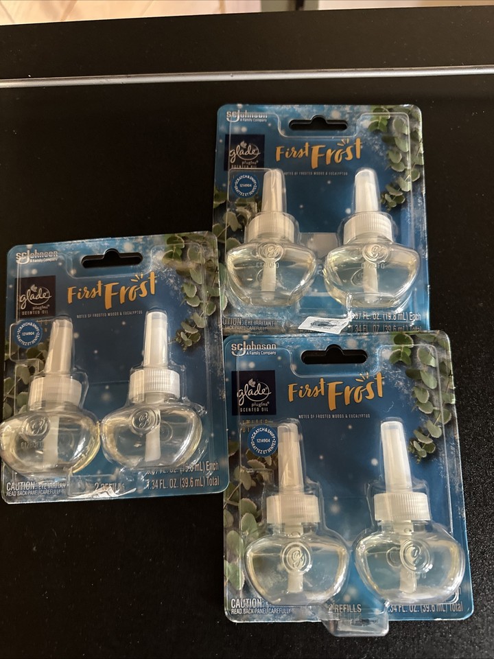 Glade PlugIns Scented Oil, Air Freshener, First Frost, 0.67 oz, 2 Ct ...