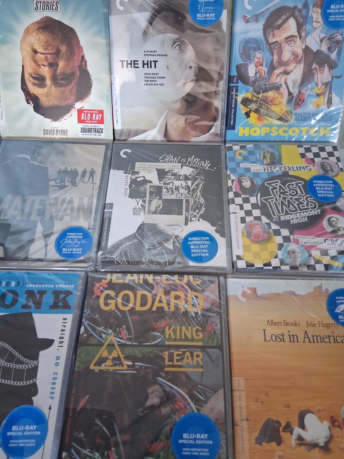 Lot of 12 Criterion Collection films NEW Blu-ray | eBay