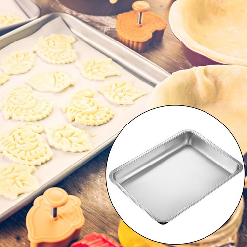 Food Grade Baking Tray Rust-resistant Sheet Durable 304 Stainless Steel ...