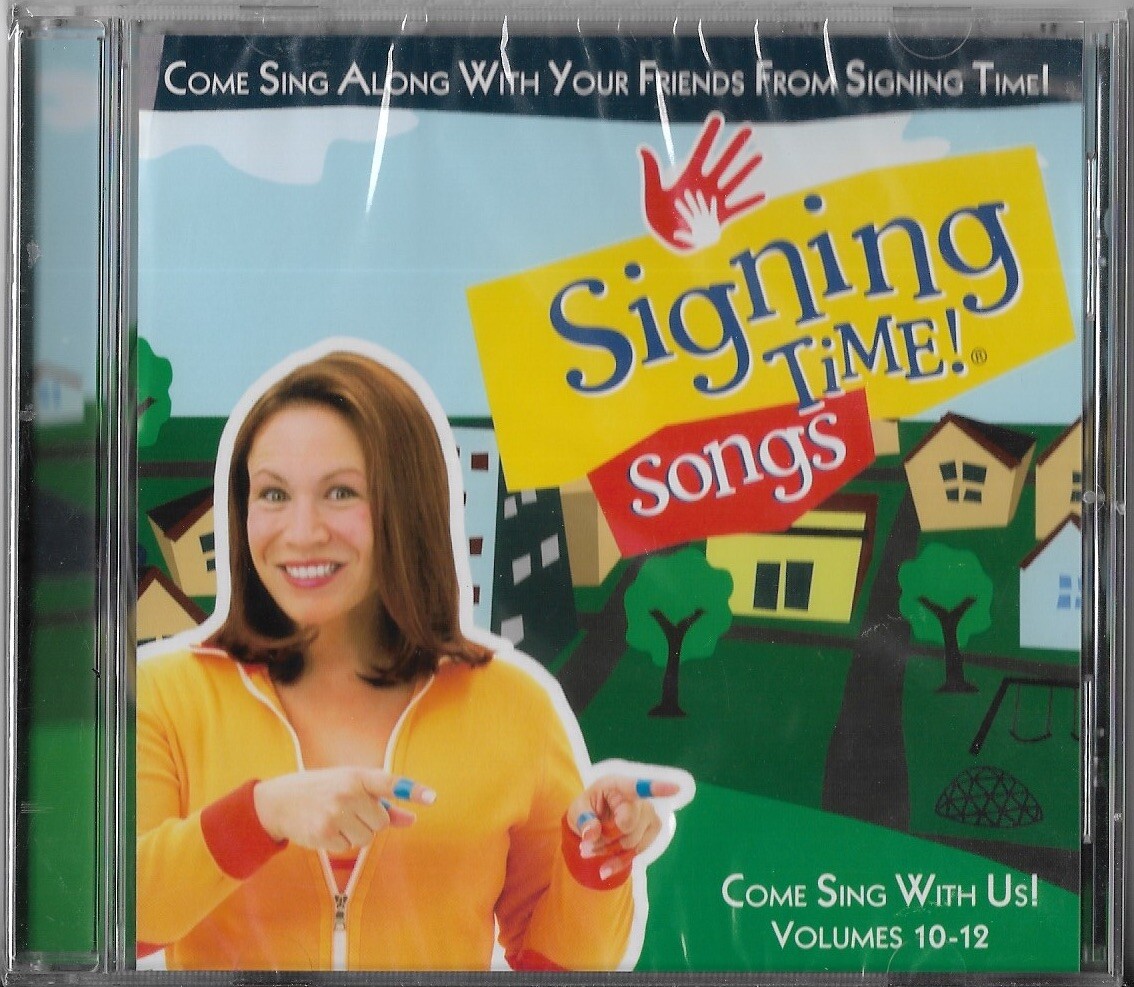 Signing Time, Vol. 10-12 by Rachel Deazvedo (CD, 2006, Two Little Hand ...