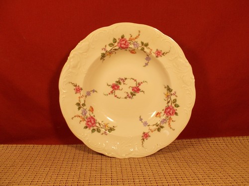 Wawel China Poland Rose Garden Pattern Soup Bowl 8 1/8" | eBay