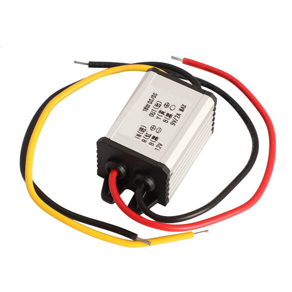 Car Charger Converter 12V To 9V 2A 18W DC To DC Buck Step Down Module ...