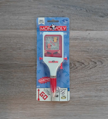 Monopoly Pinball Game Pen Stylus Hasbro Factory Sealed Vintage New 2004 ...