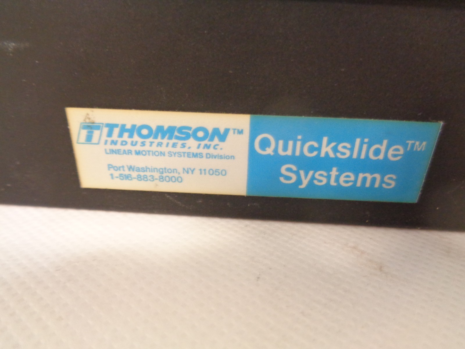 THOMPSON SYSTEM LINEAR MOTION BEARING QUICKSLIDE SYSTEM | eBay
