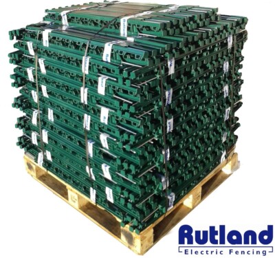RUTLAND GREEN 3FT POLY POSTS 10-120 Electric Fence Plastic Post Stakes ...