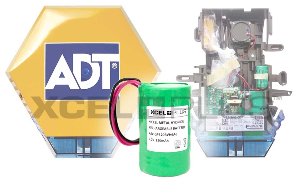 Siren Battery Pack for ADT Dummy Bell Box - Decoy Solar Live LED ...