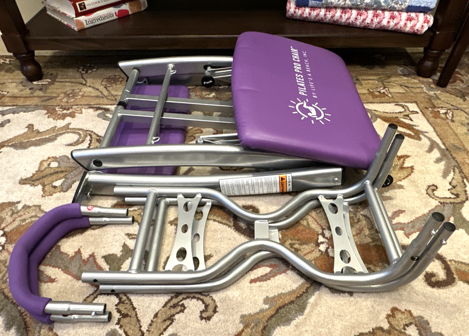 Pilates Pro Chair Purple by Life's a Beach Inc Includes Side ...