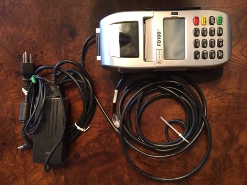 Cred Card reader First Data FD100TI used with a B of A bank | eBay UK