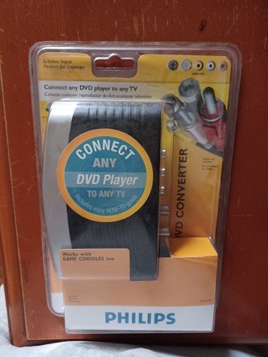 NEW Philips Connect to Any DVD Player to Any TV Converter S-Video INPUT ...