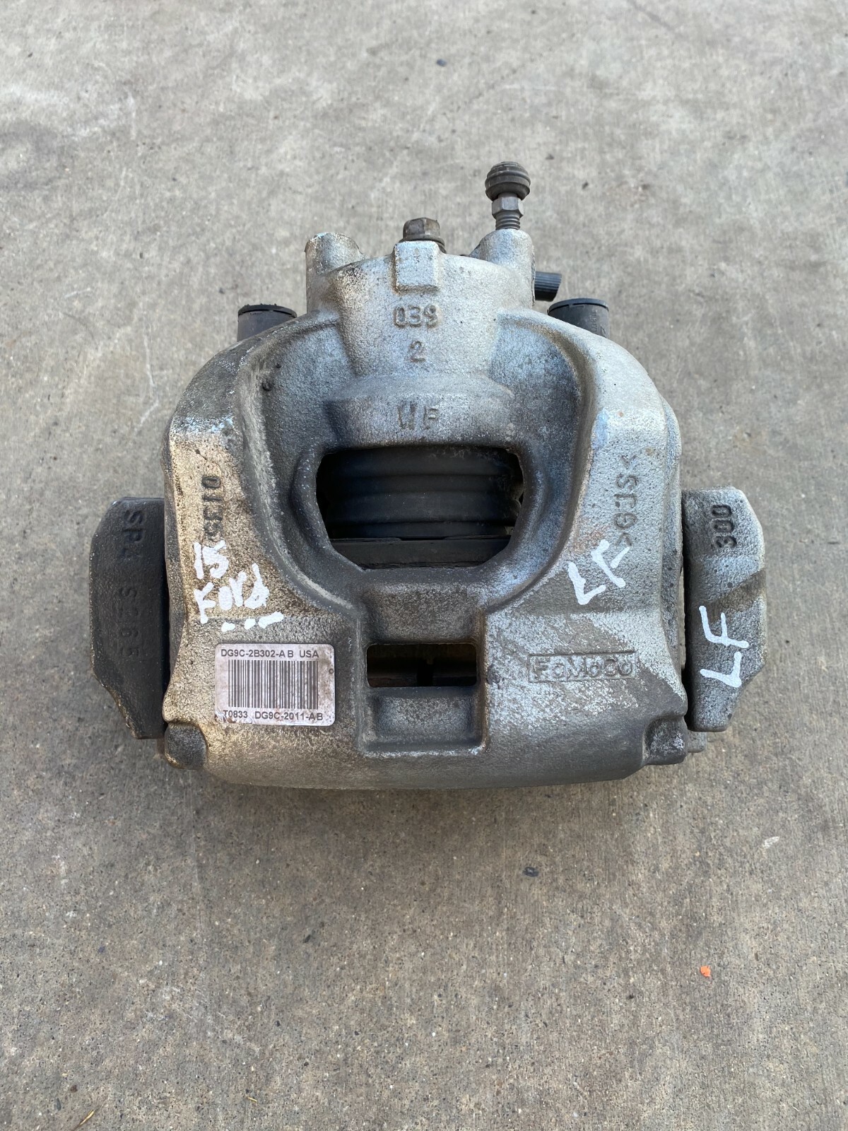 2015 FORD FUSION SE 2.5L FRONT LEFT BRAKE CALIPER OEM | eBay