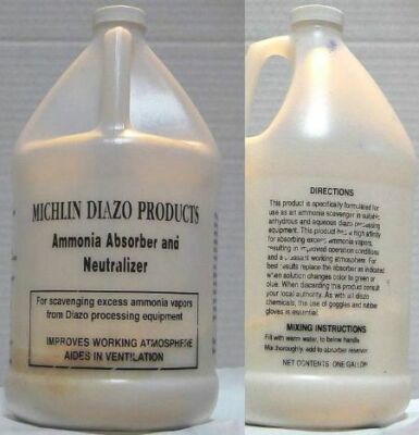 MICHLIN DIAZO AMMONIA ABSORBER AND NEUTRALIZER | eBay