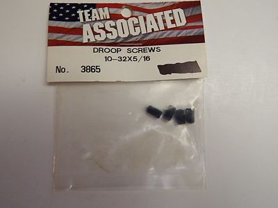TEAM ASSOCIATED - DROOP SCREW 10-32X5/16 - Model # 3865 | eBay