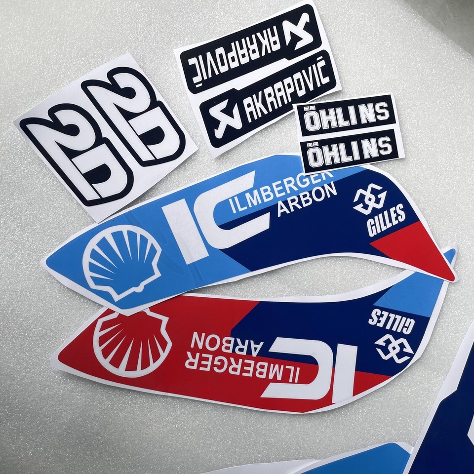 S1000RR Fairing Body Decal Sticker For BMW S 1000 RR M 1000RR 2019-2022 ...
