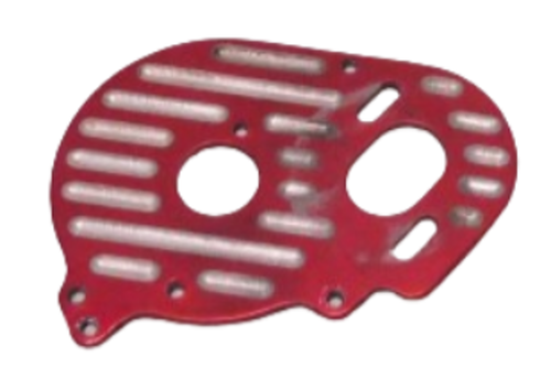 Team Losi Motor Plate Machined Red Aluminum xxxt MF1 xxx Vintage Rc A ...