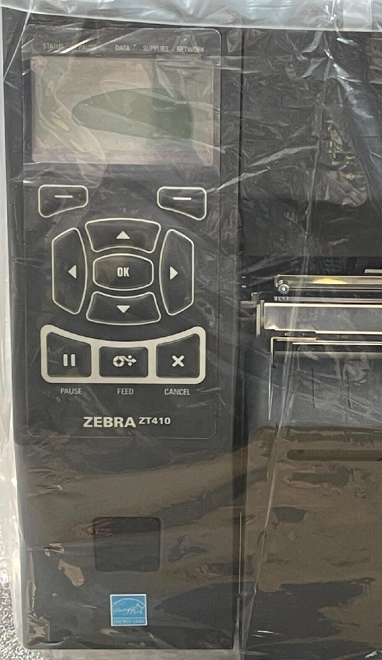 Zebra ZT410 Thermal Printer 203 dpi with Cutter Ethernet NEW - ZT41042 ...