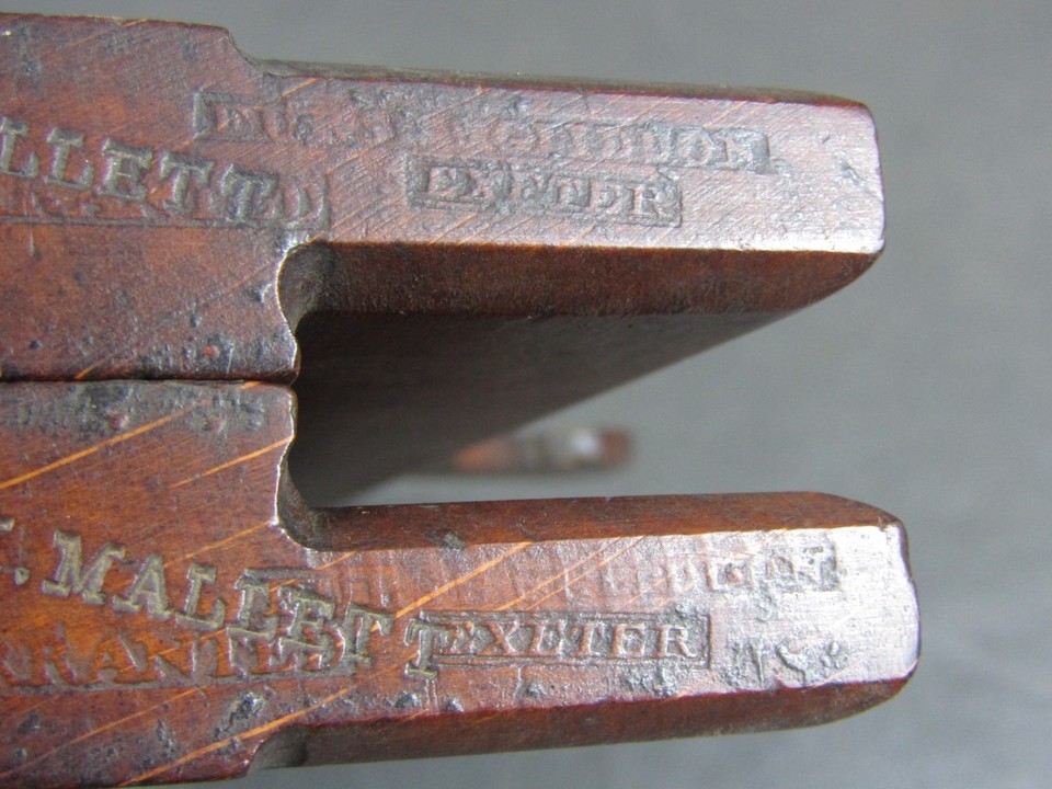 Pair vintage wooden moulding plane snipe bill old tool by Furse ...