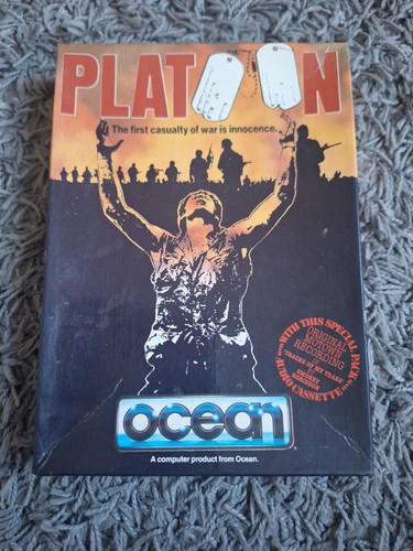 Platoon Video Game for Commodore 64 Retro Game Untested | eBay UK