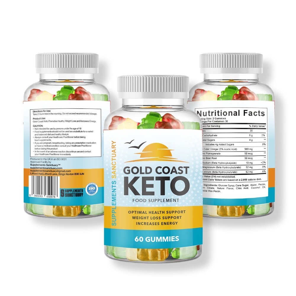 Gold Coast Keto - (60 BHB Gummies)- Ketogenic Weight Management | eBay UK