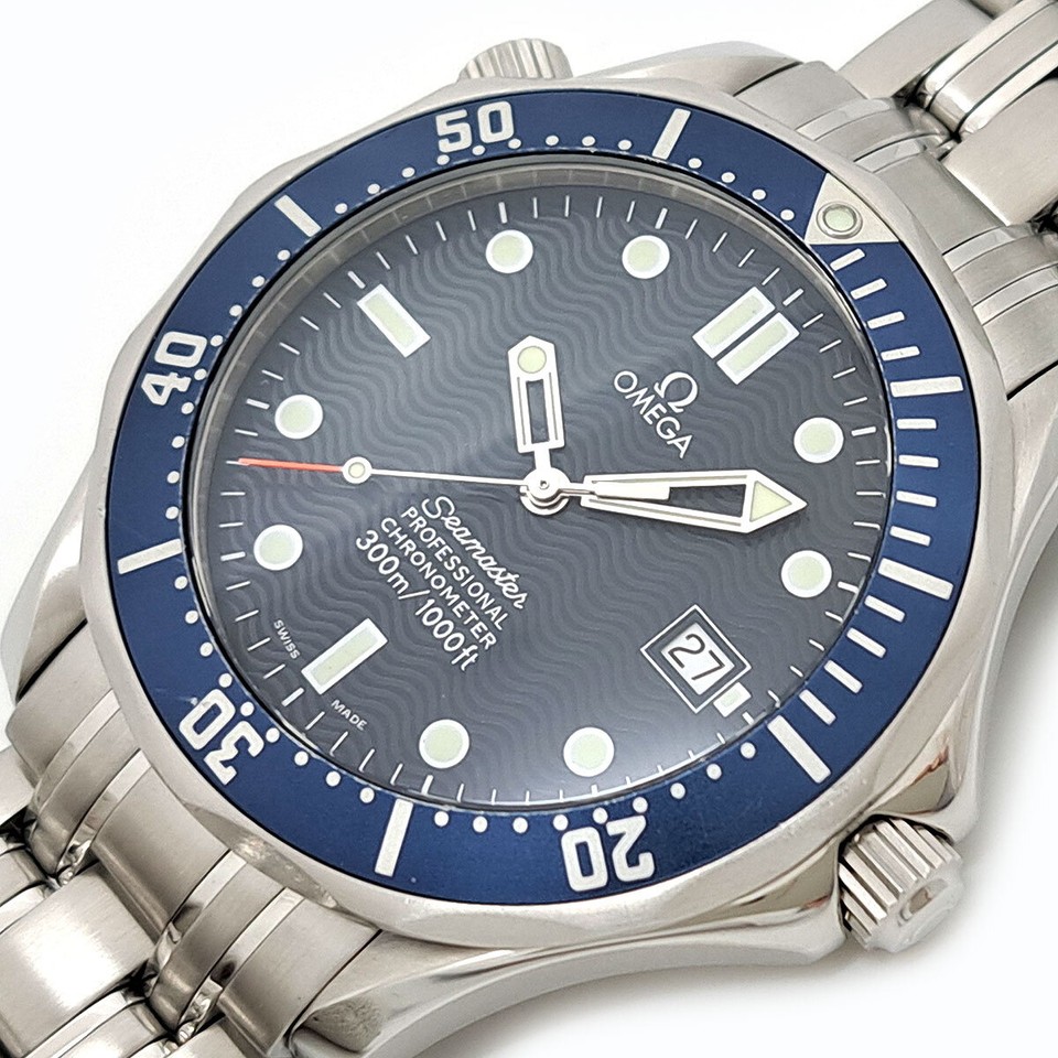 OMEGA 2531.80 Seamaster300M Date Automatic Stainless steel mens 【W】 | eBay