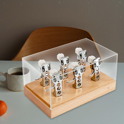 Clear Turntable Record Stylus pin Storage Box Decorative Collector ...