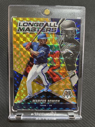 2022 Mosaic Baseball MARCUS SEMIEN GOLD Longball Masters #4 SSP #09/10 ...