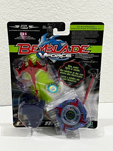 Beyblade V Force Electronic Dragoon Storm 3 B-5 New Sealed Vintage Very ...