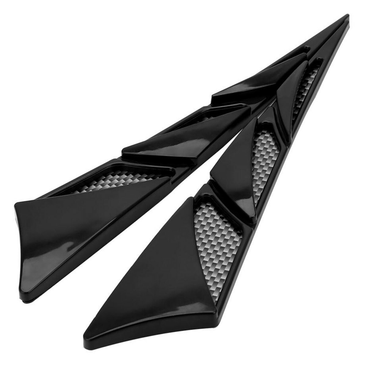 Car Air Flow Vent Side Fender Covers Stickers Intake Turbo Hood ...