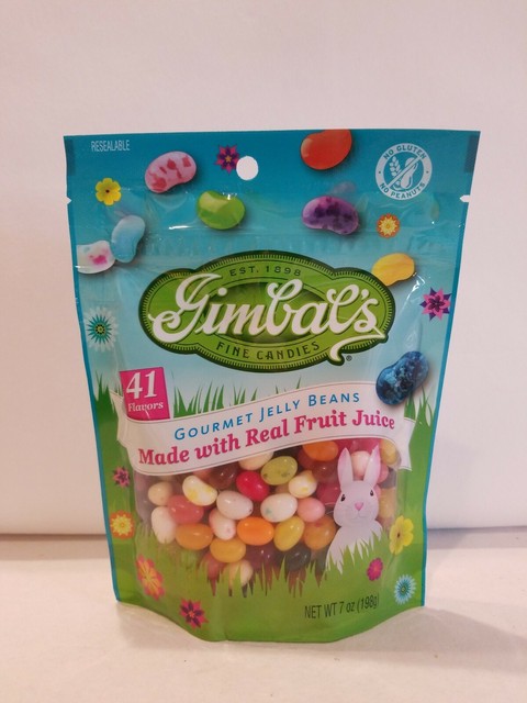 Gimbals Fine Candies 41 Flavors Gourmet Jelly Beans Bags 12 Oz Each for ...