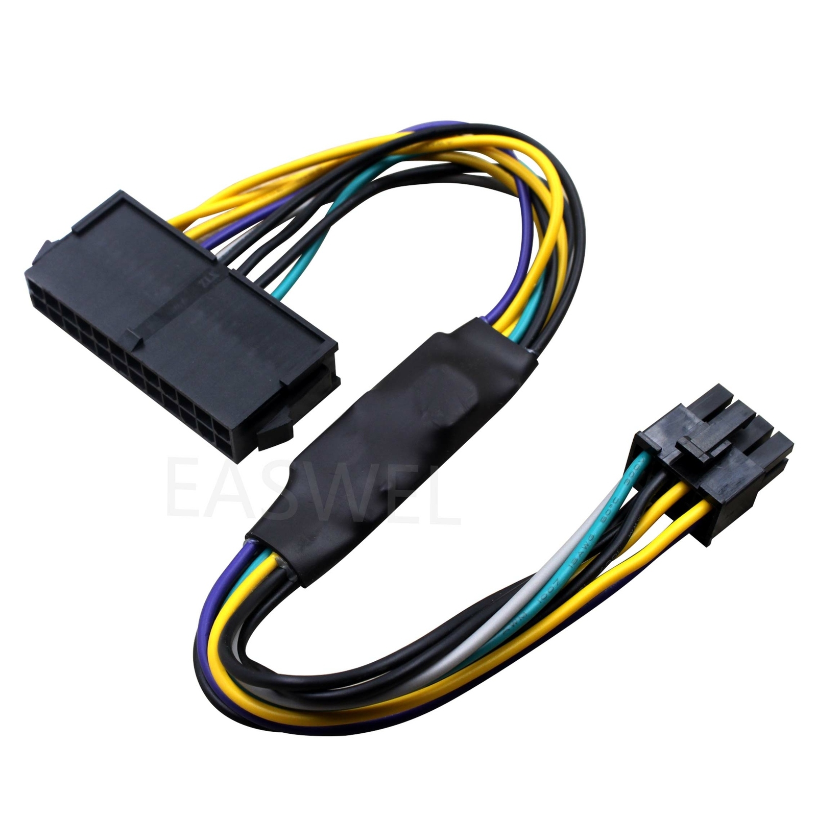 18AWG ATX 24-Pin to 8-Pin Power Supply Adapter Cable For Dell Optiplex ...