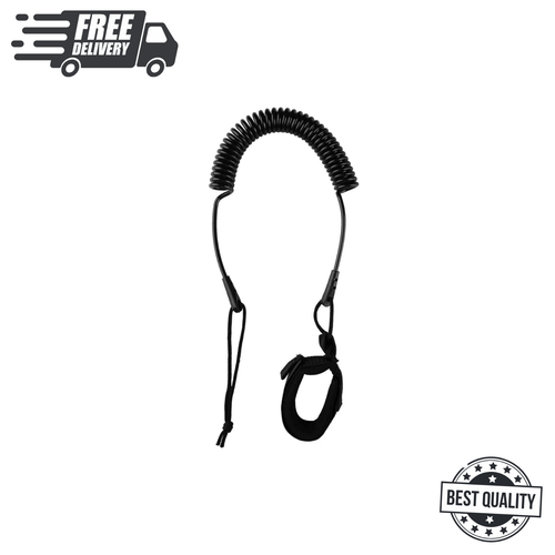 HEYTUR Coiled SUP Leash 10' Surfboard Leash Sup Leg Rope Strap Stand Up ...