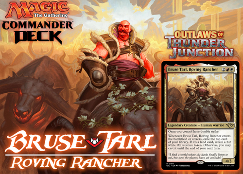Bruse Tarl, Roving Rancher MTG EDH Commander Deck | Double Striking ...