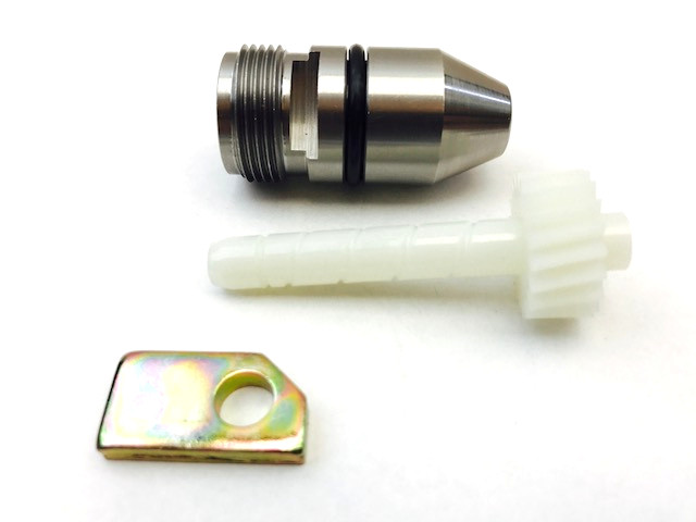 TH350 / 350C Speedometer gear housing Bullet with White 19 tooth driven ...