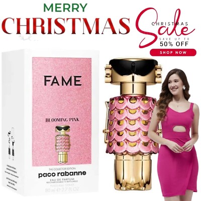 FAME BLOOMING PINK by Paco Rabanne Limited EDITION Eau de PARFUM 2.7oz ...