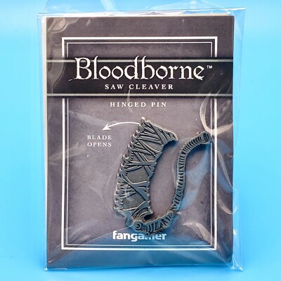 Bloodborne Hunter Saw Cleaver Blade Hinged Enamel Pin Statue Figure ...