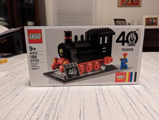 LEGO Promotional: LEGO Trains 40th Anniversary Set (40370) for sale ...
