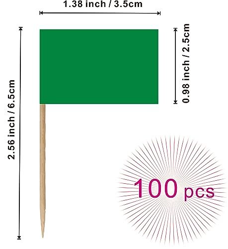 Blank Toothpick Flag Small Mini Labeling Marking DIY Stick Flags for ...