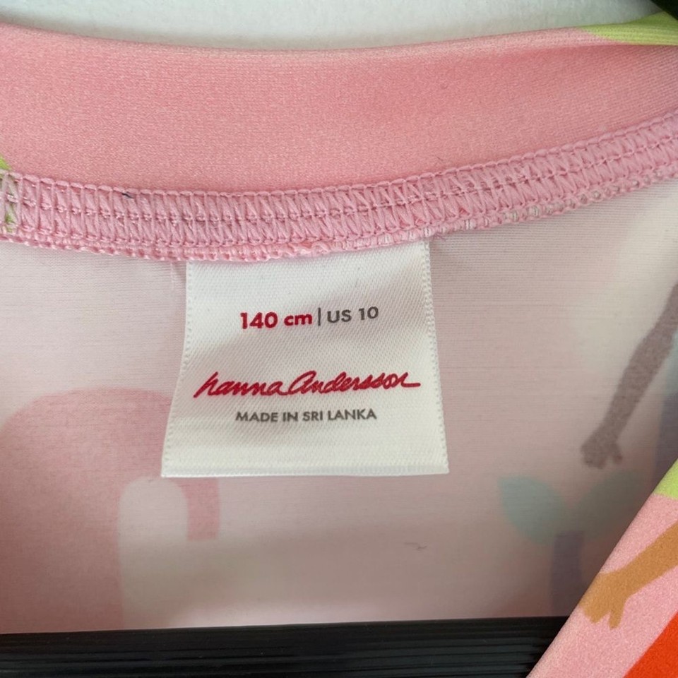 Hanna Andersson Mermaid Print Rash Guard Swim Shirt Size 10 | eBay