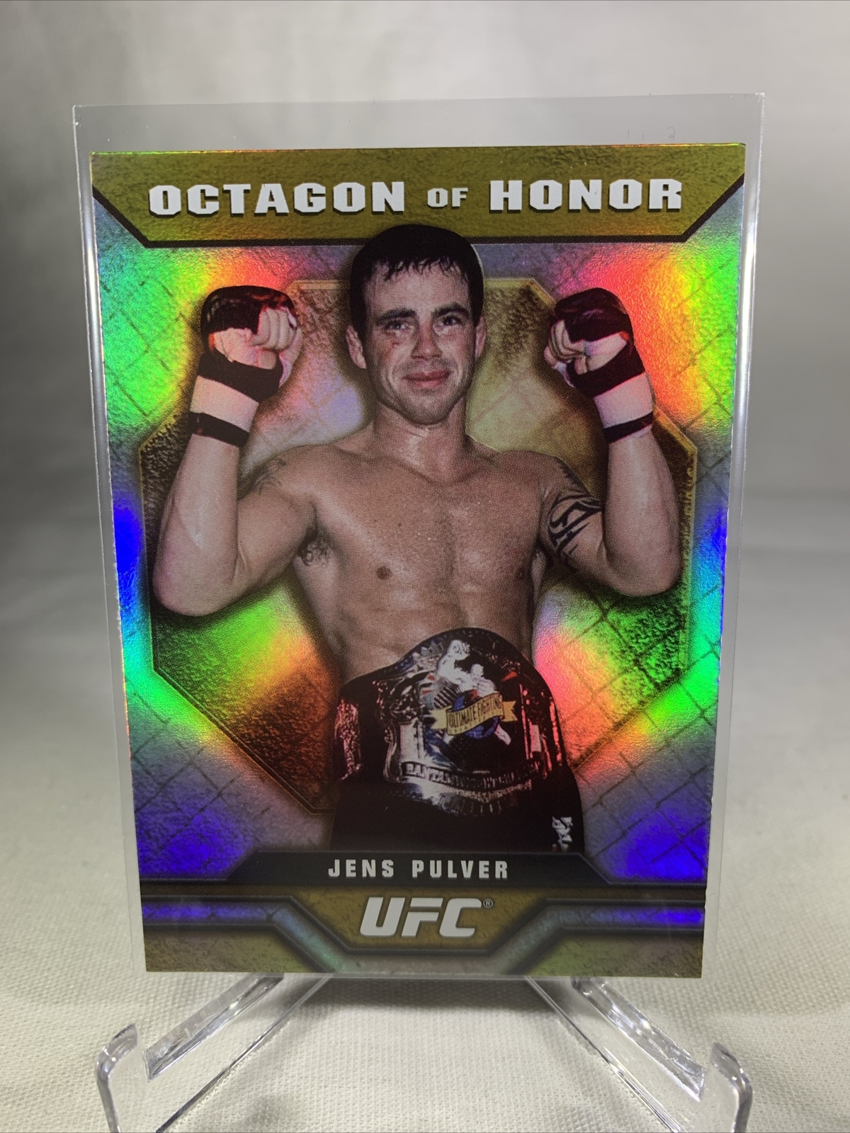 2010 Topps UFC Series 4 Octagon of Honor Jens Pulver #OOH-6 | eBay