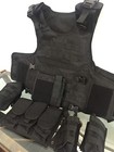 Tactical bulletproof vest FREE lllA body armor Insert Plates L XL 2XL ...