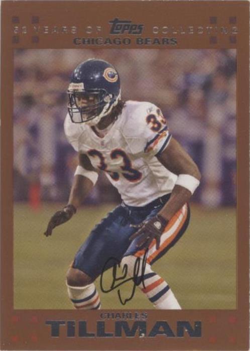 2007 Topps - Charles Tillman #230 Copper /2007 for sale online | eBay