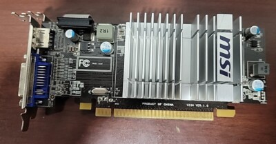 MSI ATI Radeon HD 5450 1GB Low Profile Graphics Card | eBay