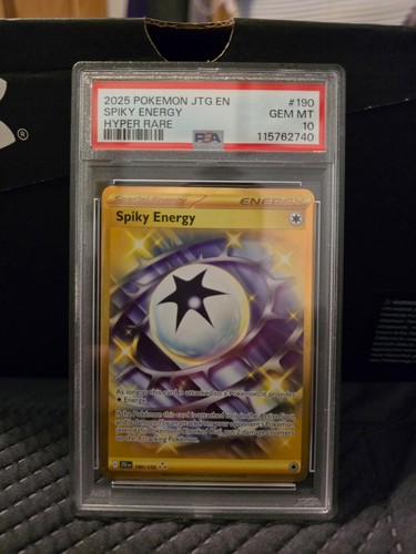 Spiky Energy 190/159 Sv09: Journey Together Holo HYPER RARE PSA 10 | eBay
