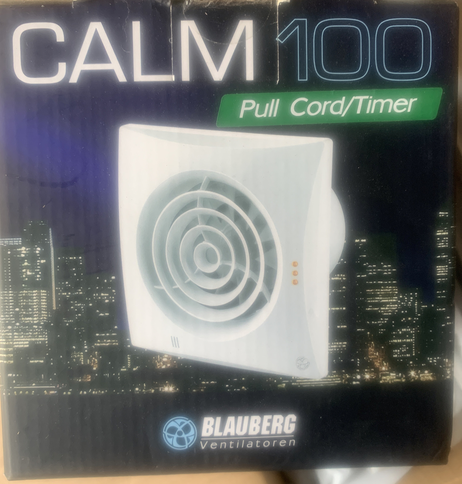 Blauberg Calm 4" 100mm Low Noise Energy Efficient Bathroom Extractor ...