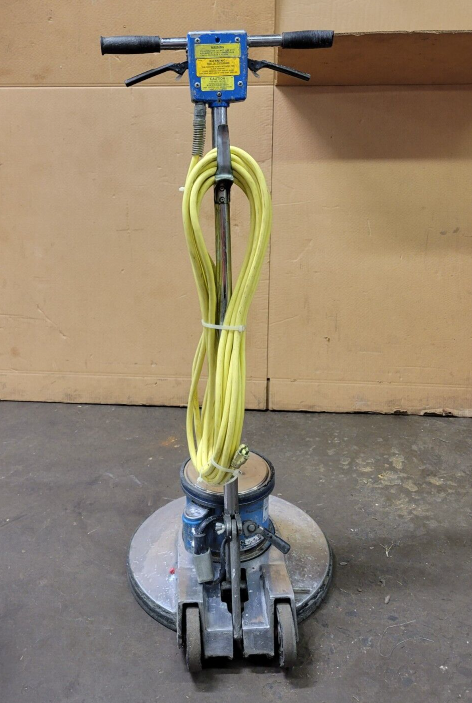 MASTERCRAFT 18" LOW SPEED BURNISHER BUFFER POLISHER MD-20D 1HP 175RPM ...