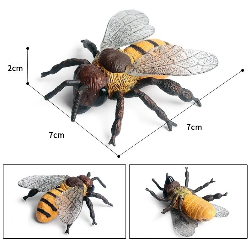Killer Bee Wild Animal Toy PVC Action Figure Doll Kids Toys Party Gifts ...