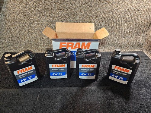 (QTY 4) FRAM AW32 Hydraulic Fluid - 1 GL, 1 gallon F932-01 Anti-Wear | eBay