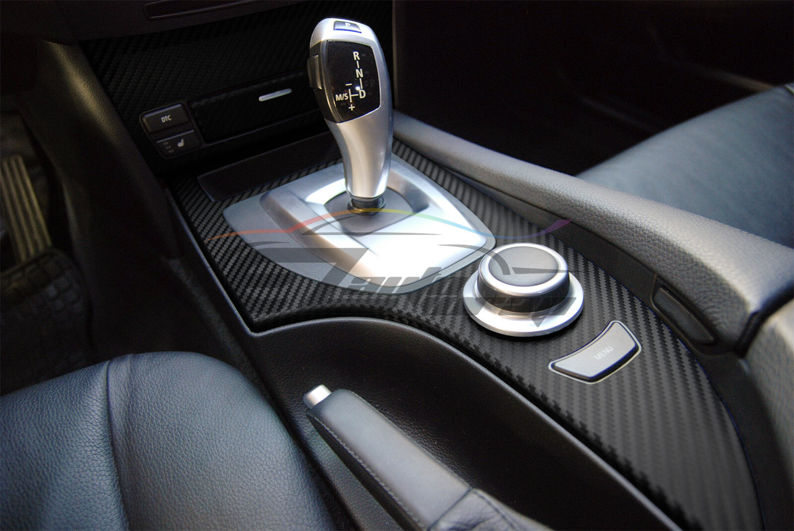 3D Carbon Fiber Black Matte Textured Car Vinyl Wrap Sticker Decal Film ...