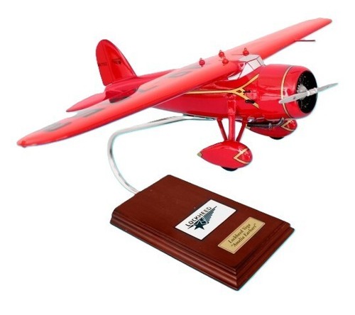 Lockheed Vega 5B Amelia Earhart NR-7952 Desk Top Display 1/24 Model SC ...