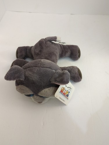 Animal Junction By Russ Pawley Gray Cat Plush Big Blue Eyes Stuffed ...